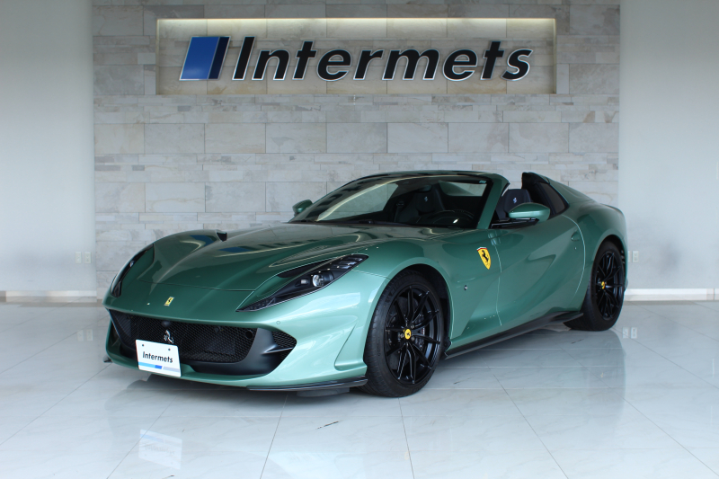 フェラーリ 812 GTS D車 VERDE FRANCESCA 926km OP￥14,610,000ｰ 中古車 情報 | インターメッツ